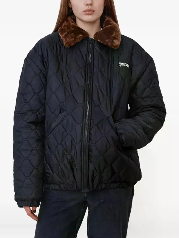 OPÉRASPORT Quilted Trimmed-collar Puffer Jacket