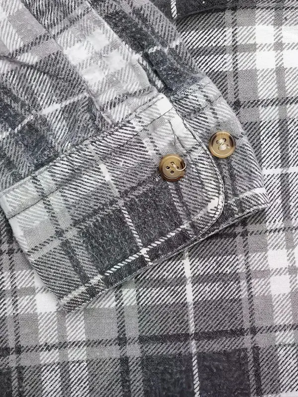 Needles Ribbon-flannel Shirt
