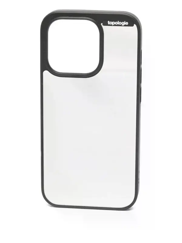 TOPOLOGIE Logo Phone Case - Silver