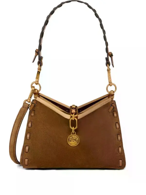 Etro Vela Suede Shoulder Bag