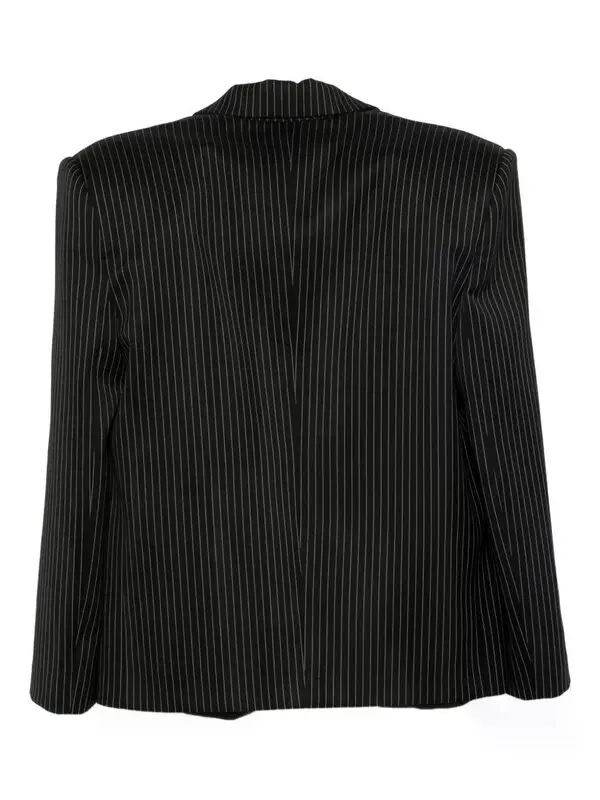 ALMAZ Pinstripe Wool Blazer