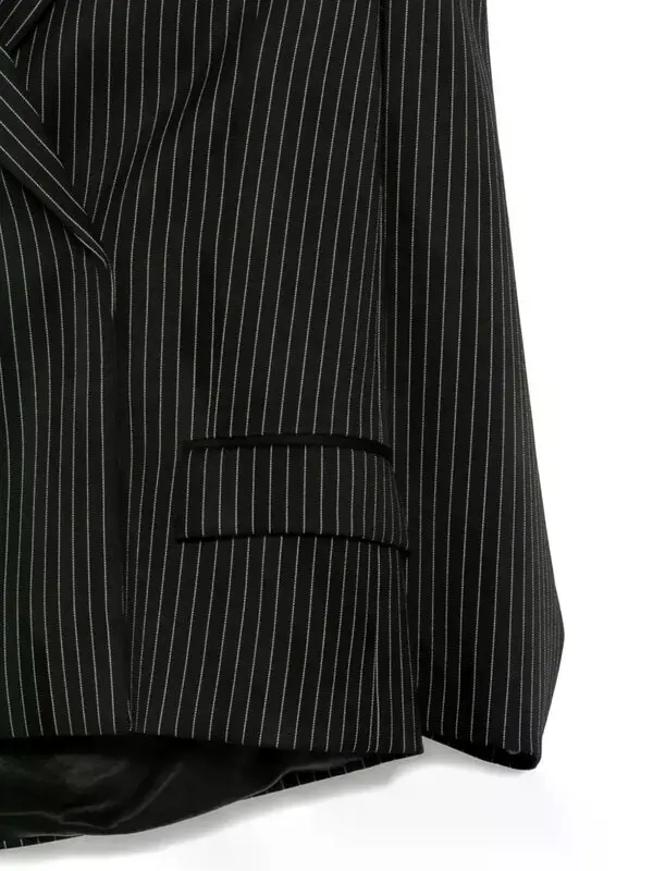 ALMAZ Pinstripe Wool Blazer