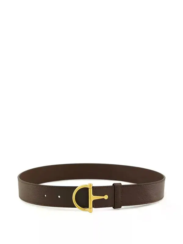Gucci Horsebit Leather Belt - Brown
