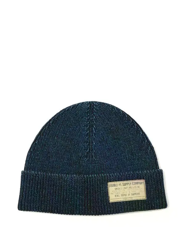 Ralph Lauren Ribbed Beanie - Blue