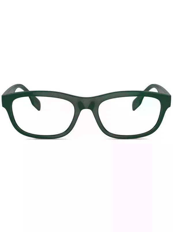 Burberry Rectangle-frame Glasses - Green
