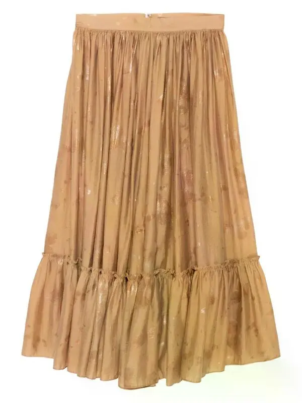 BLAKLACE Straight Hem Skirt