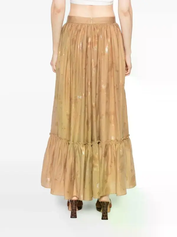 BLAKLACE Straight Hem Skirt