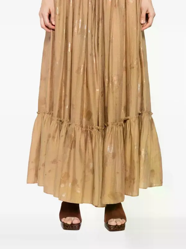 BLAKLACE Straight Hem Skirt