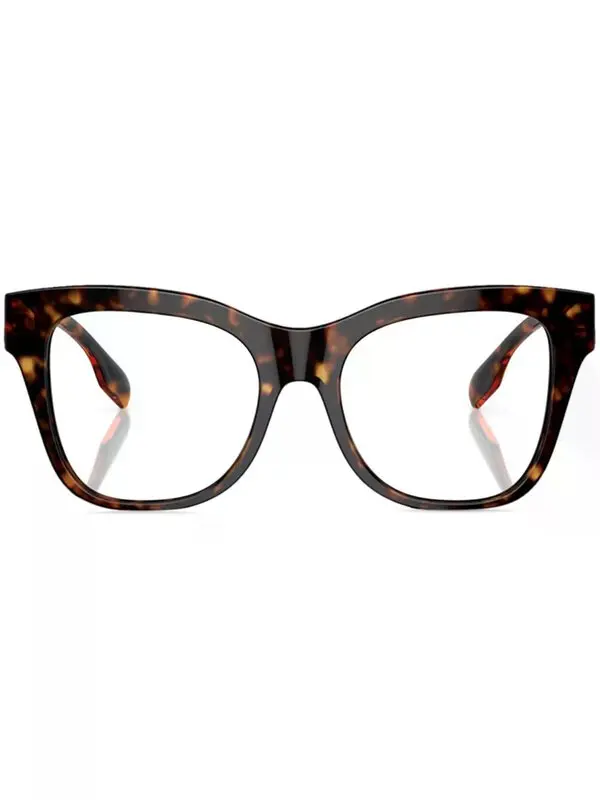 Burberry Tb-motif Square-frame Glasses - Brown