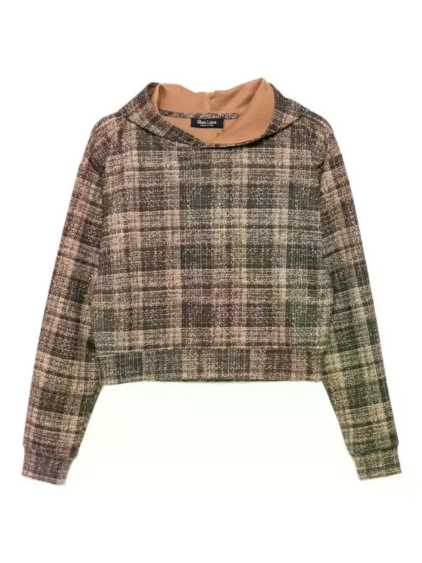 BLAKLACE Checked Hoodie