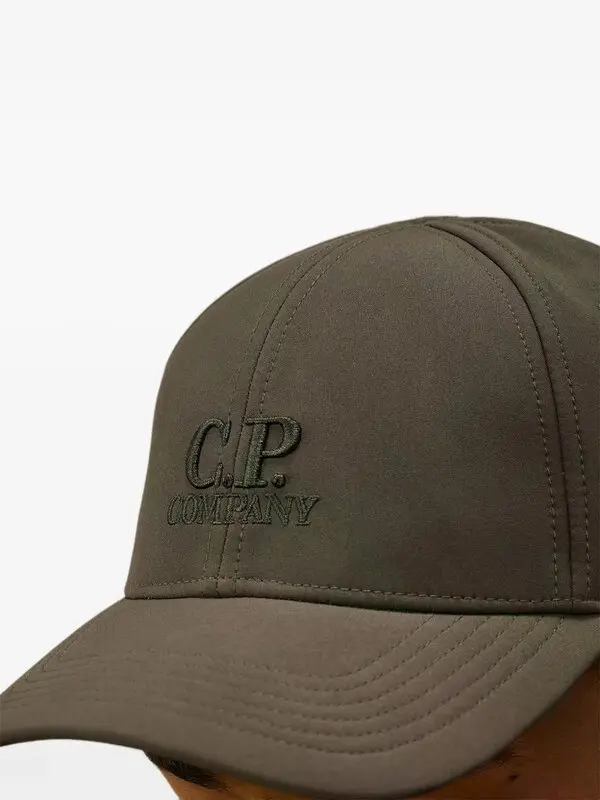C.P. COMPANY Logo-embroidered Baseball Cap - Grey
