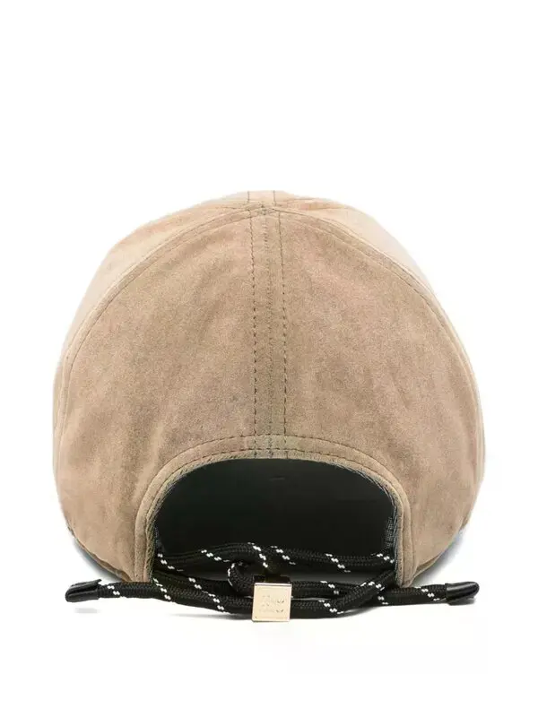 Miu Miu Logo Baseball Cap - Neutrals