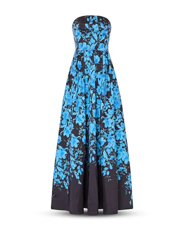 MILLY Winona Floral Maxi Dress