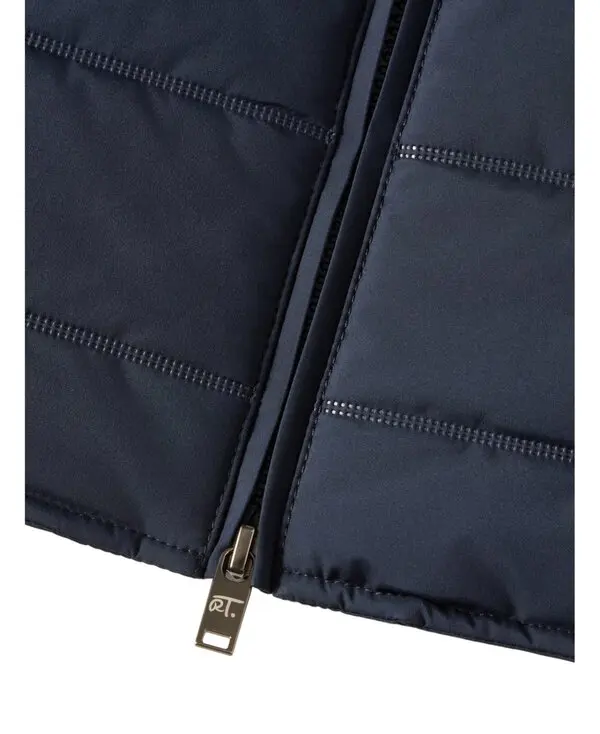 Robert Talbott Driver Quilted Vest - Navy