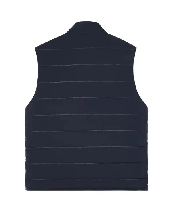 Robert Talbott Driver Quilted Vest - Navy