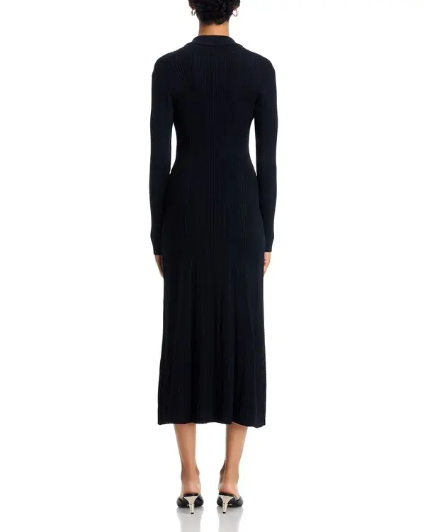 French Connection Knit Maxi Dress - Black