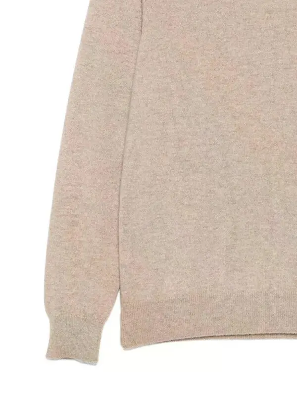 Malo Turtleneck Cashmere Sweater - Neutrals