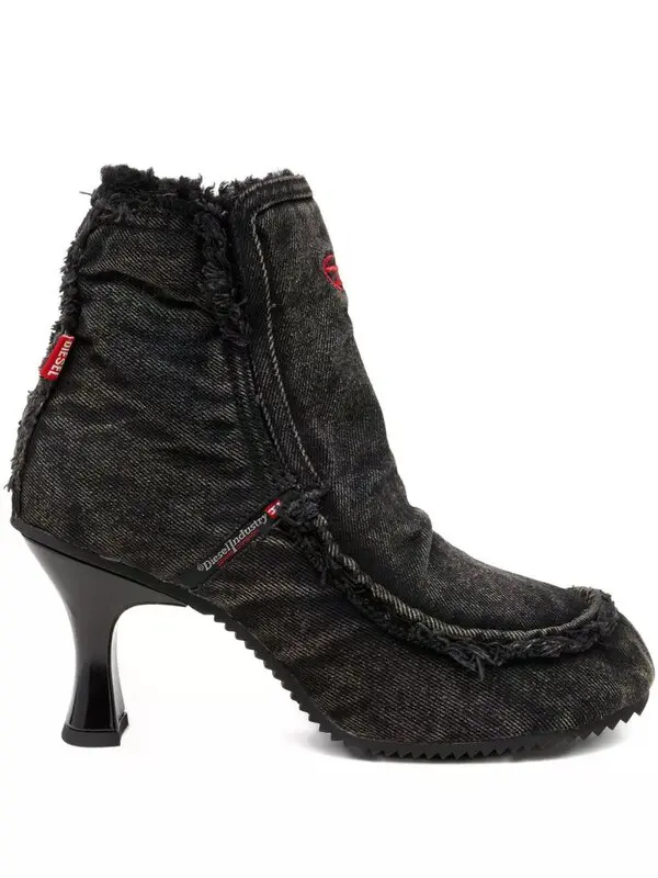 DIESEL® D-woodstock Ankle Boots - Black