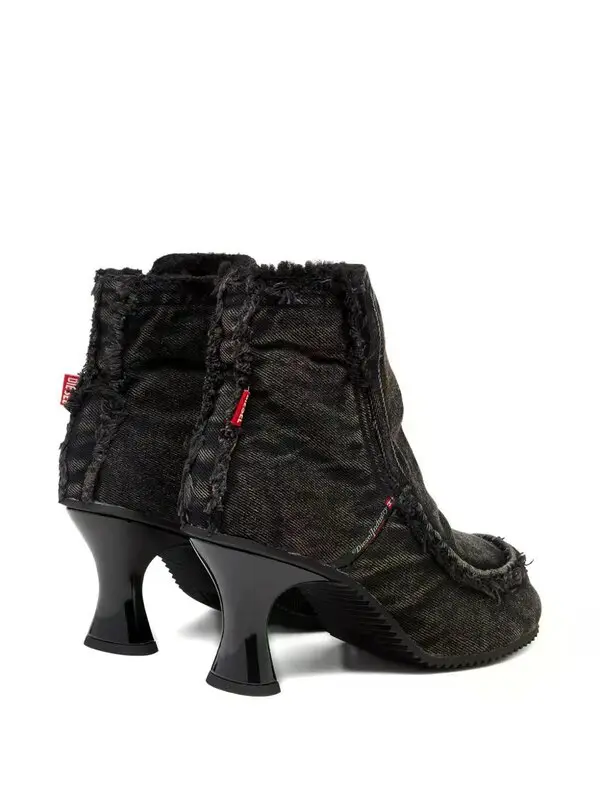 DIESEL® D-woodstock Ankle Boots - Black