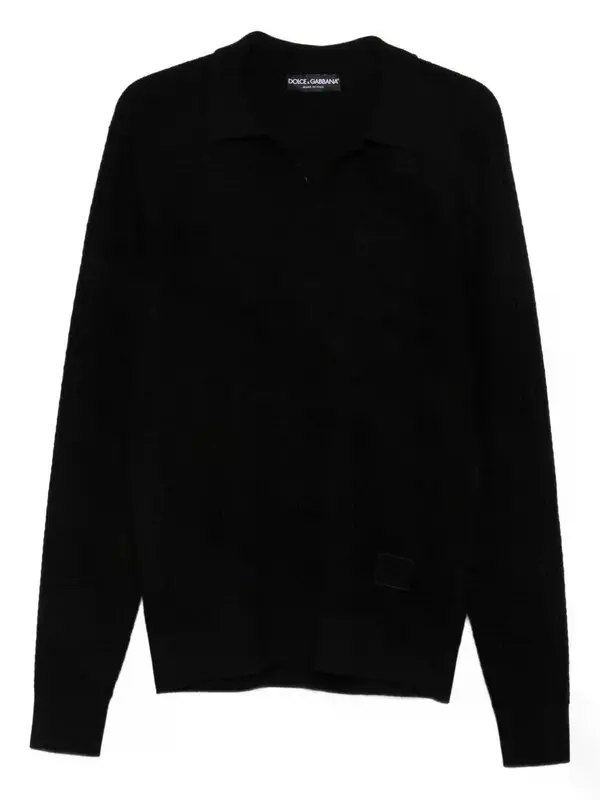 Dolce & Gabbana Polo-neck Long Sleeve Sweater