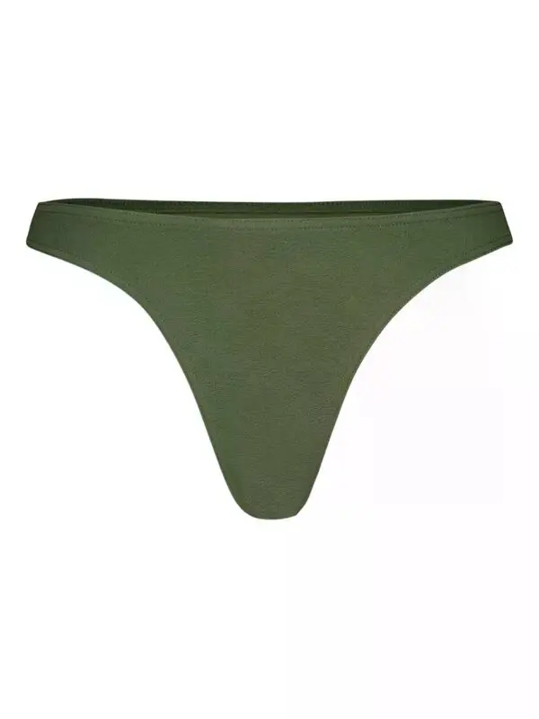 Matteau Nineties Brazilian Bikini Brief - Green