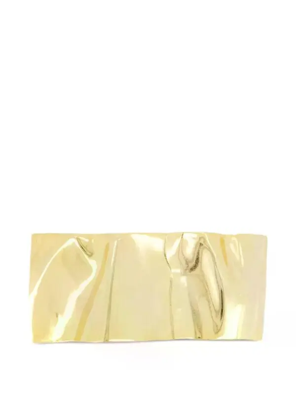 LELET NY Crinkled Hair Clip - Gold