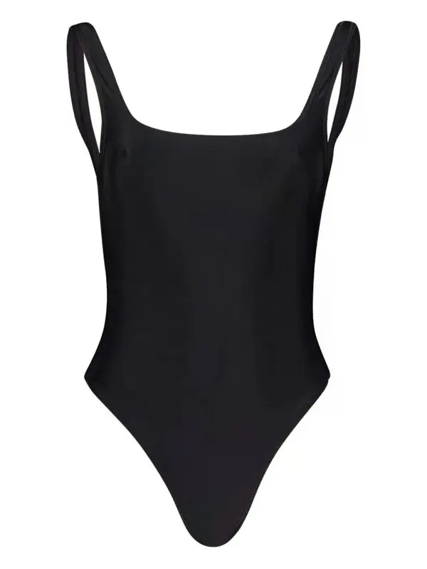 Matteau Square-neck One-piece Swimsuit - Black