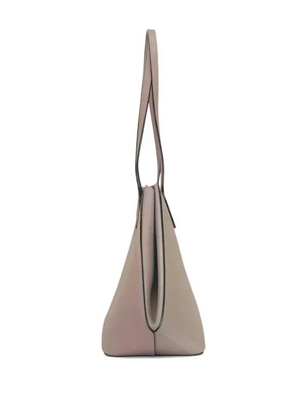 VALEXTRA Leather Tote - Neutrals