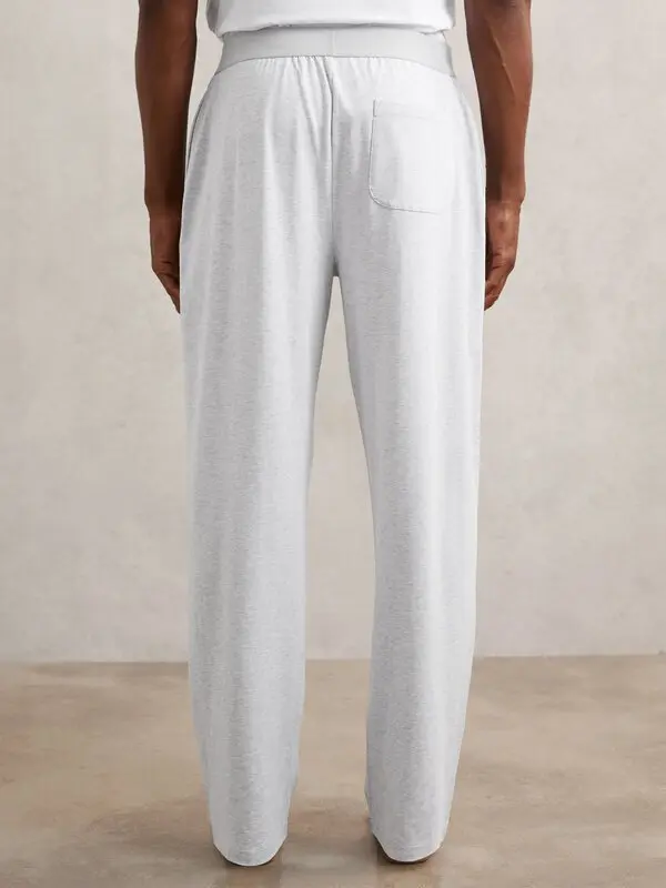 REISS Hugo Cotton Jersey Logo-waistband Joggers With Stretch