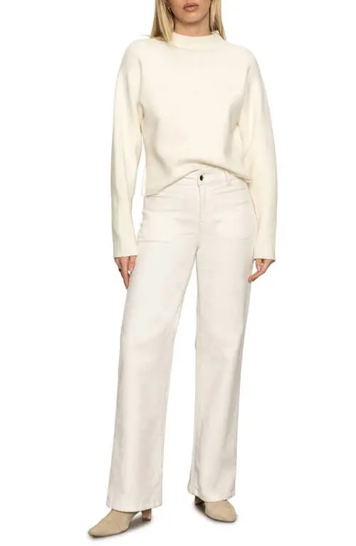 Sanctuary Cotton Corduroy Pants - Chalk