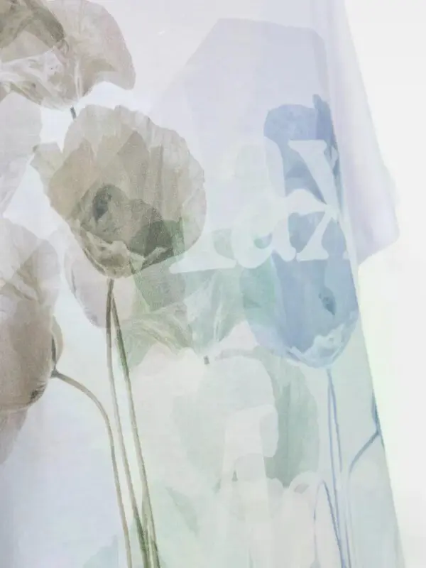 Max Mara Floral-print Relaxed Fit T-shirt
