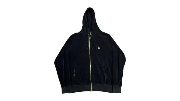 OVO Essentials Terry Cloth Zip Up Hoodie