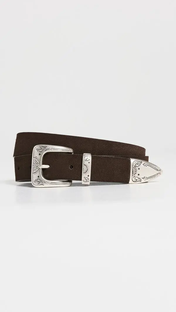 Anderson's Narrow Suede Belt