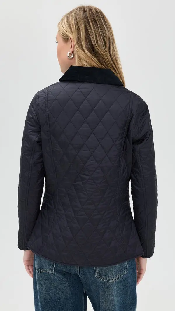 Barbour Annandale Quilted Barn Jacket - Navy