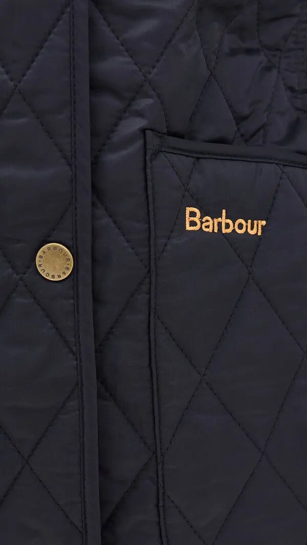 Barbour Annandale Quilted Barn Jacket - Navy
