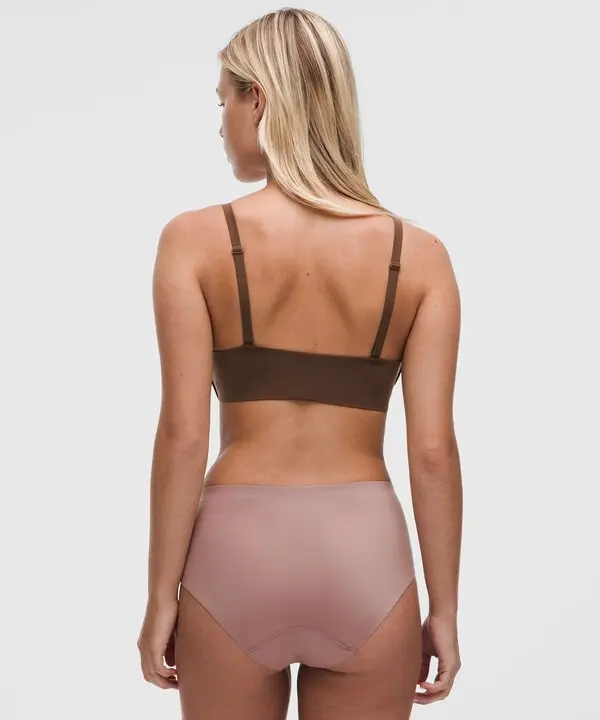 Lululemon Wundermost Adjustable T-shirt Bra - Java