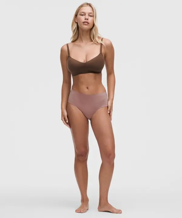 Lululemon Wundermost Adjustable T-shirt Bra - Java