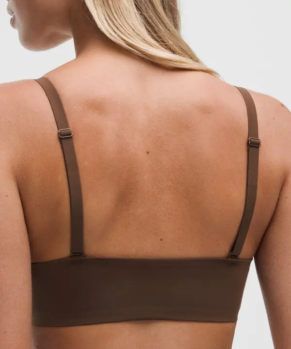 Lululemon Wundermost Adjustable T-shirt Bra - Java