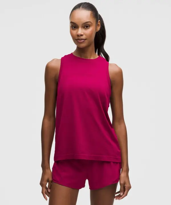 Lululemon Swiftly Relaxed Tank Top - Berry Rumble/berry Rumble