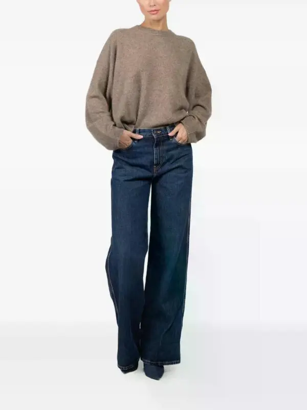 FRAME Five-pocket Jeans With Cuffed Hems