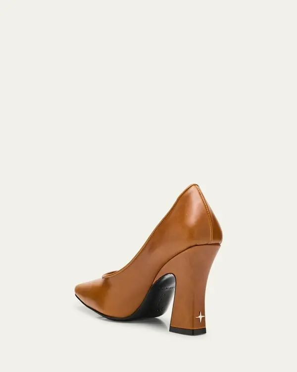 NODALETO Nodstalgia Heidi Leather Pumps - Tan