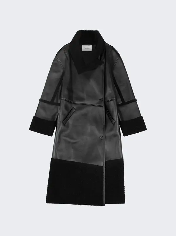 ENTIRE STUDIOS Long Shearling Coat