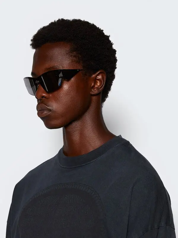 Givenchy Giv Cut Shiny Palladium Sunglasses - Silver