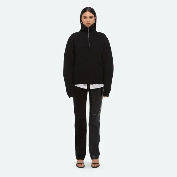 Helmut Lang Apex Quarter-zip Sweater - Black