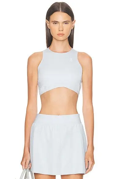 On Court Crop Top - Arctic