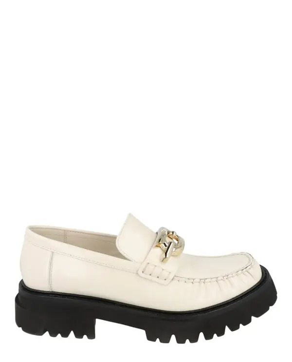 FERRAGAMO Ingrid Leather Loafers