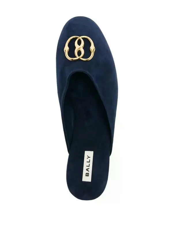 Bally San Fernando Suede Slippers