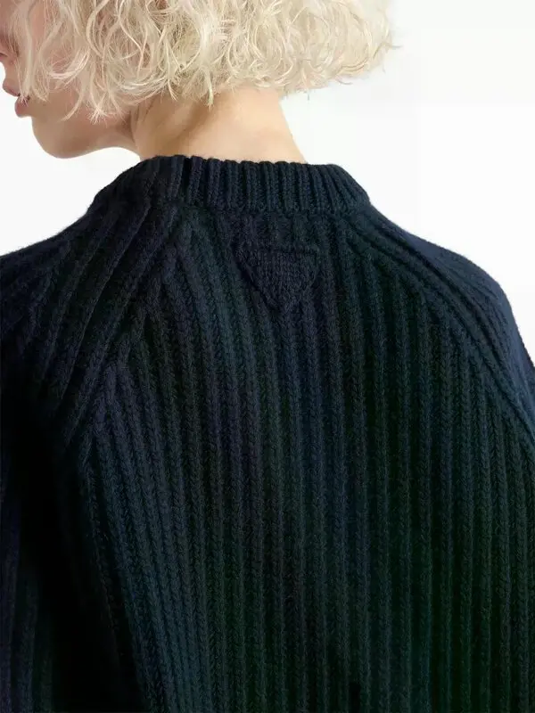 Prada Ribbed-knit Sweater