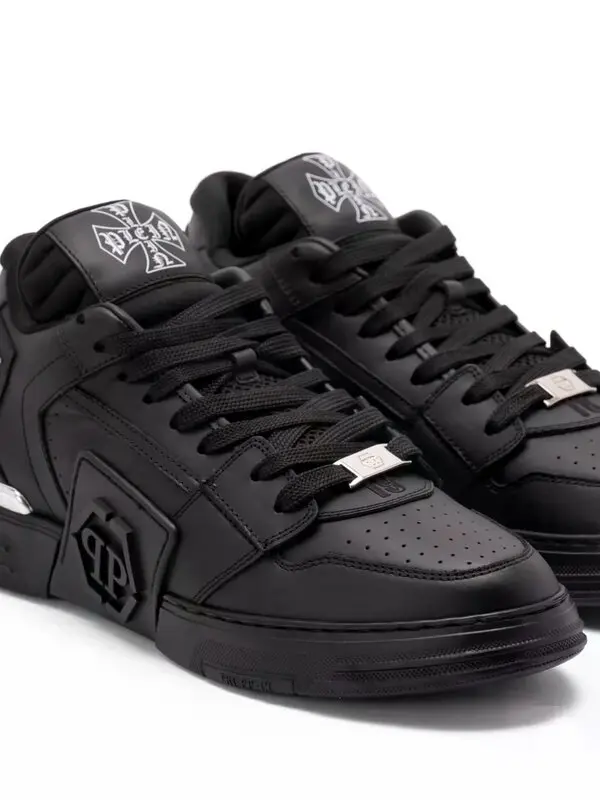 Philipp Plein Leather Sneakers