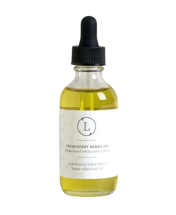 LIZUSH Handmade Beard Oil - Clear